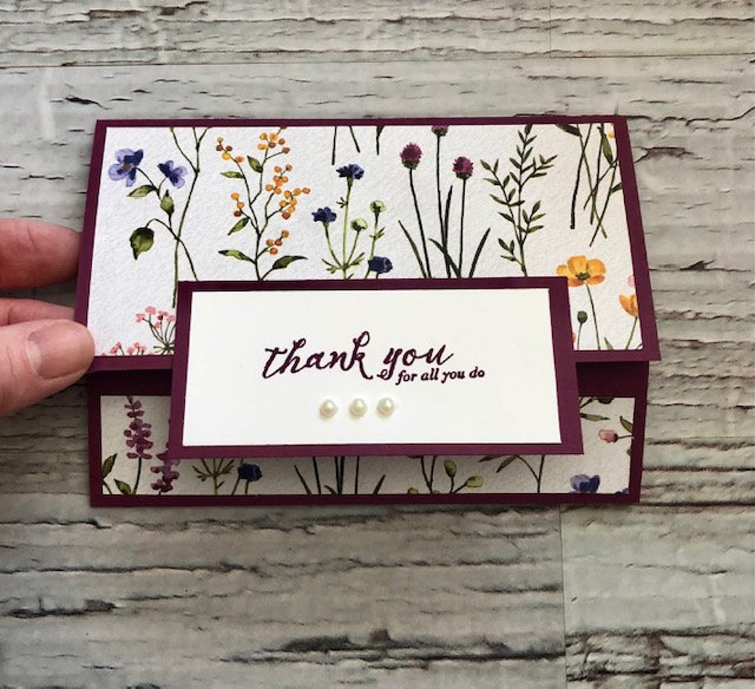 Handmade Thank You Card, Thank You Card for a Special Person - Etsy