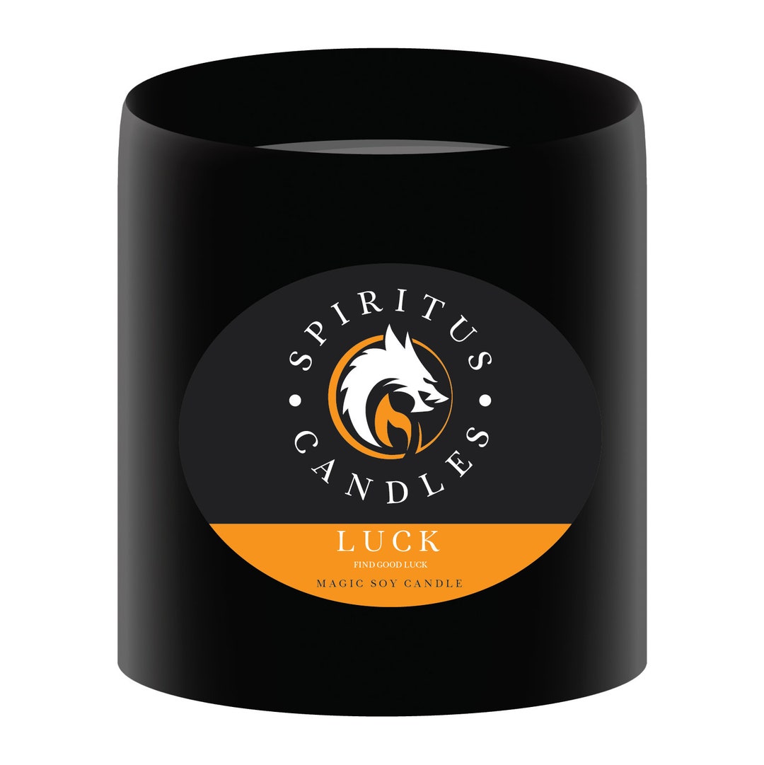 Attract Good Luck, Magic Candle, Soy Candle, Intention Candle, Healing ...