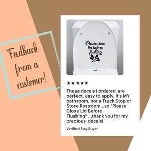 Septic Tank Bathroom Toilet Sign Friendly Reminder to Only Flush Toilet ...