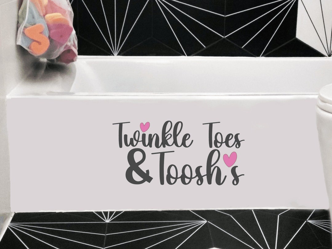 Little Girl Bathroom Decal for Toilet Tub Shower Mirror or - Etsy