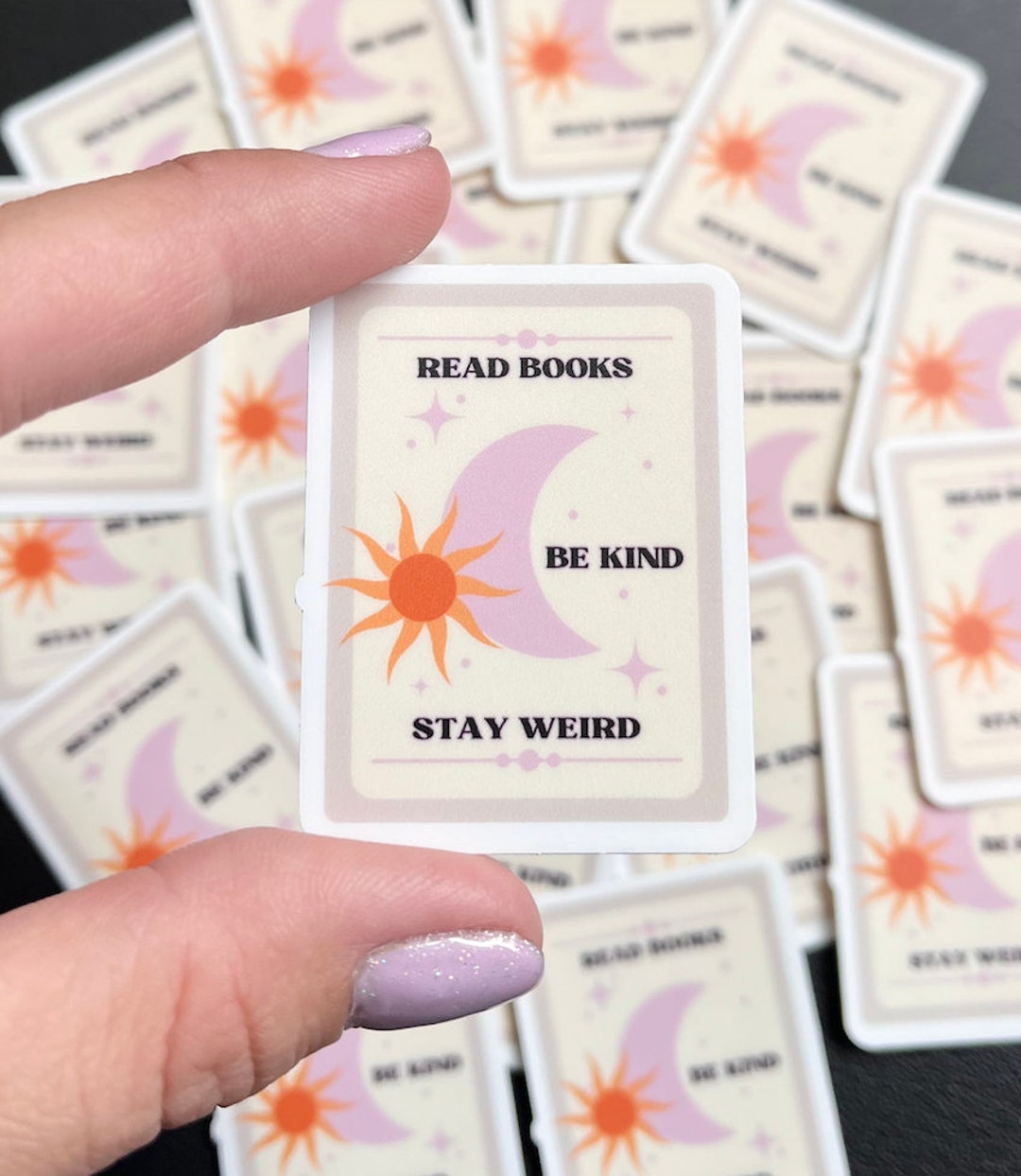 Read Books, Be Kind, Stay Weird Sticker - Etsy