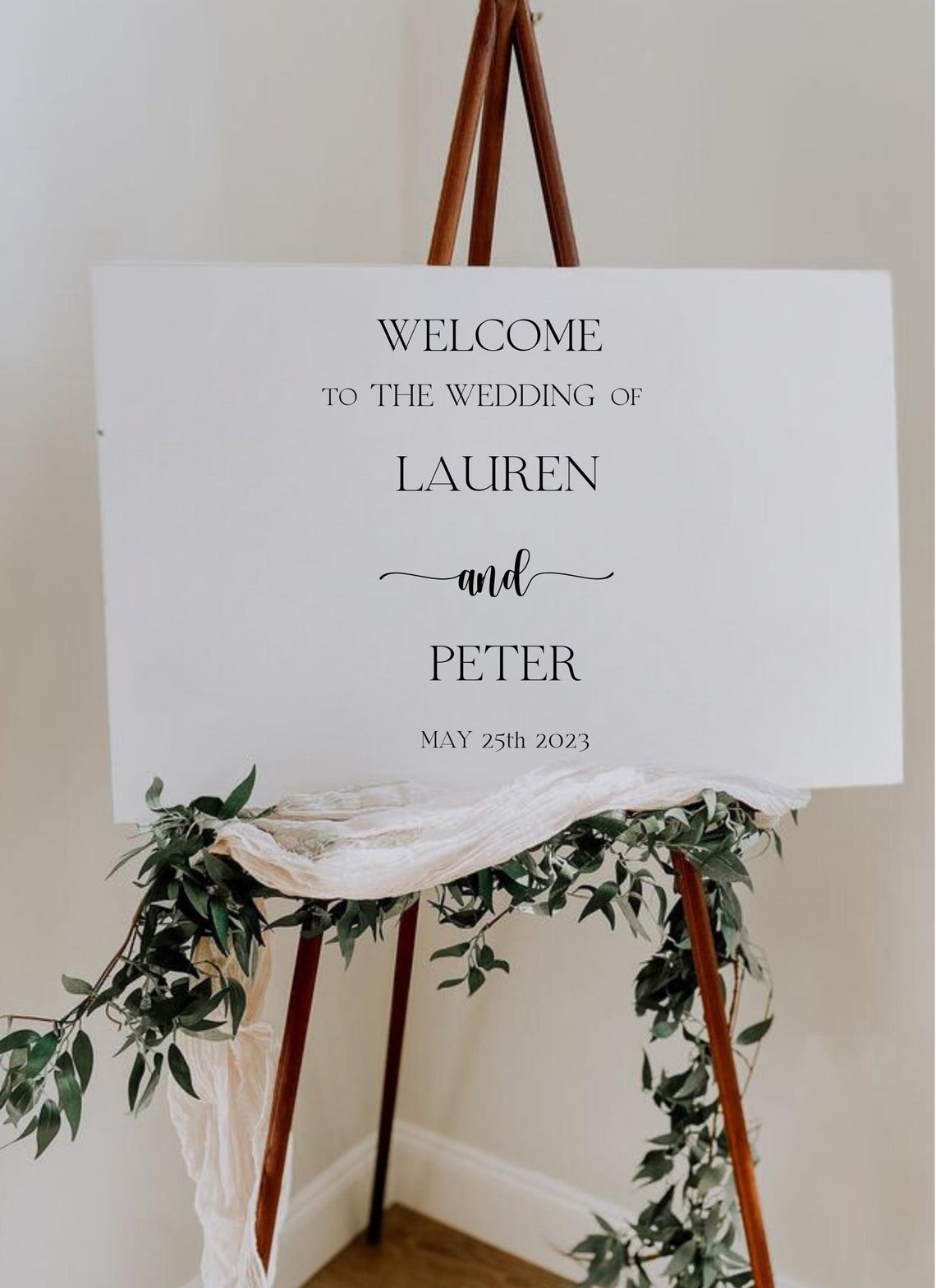Custom Wedding Welcome Entry Sign, Welcome Wedding Signs, Custom Vinyl ...