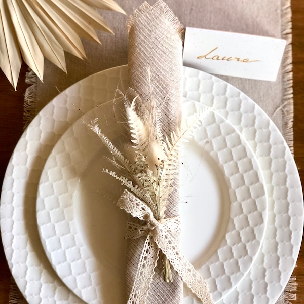 Flower Place Setting - Etsy