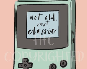 Not Old Just Classic - Etsy