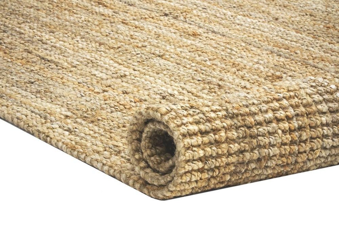 Jute Java Natural Hand Woven Jute Floor Rug - Etsy