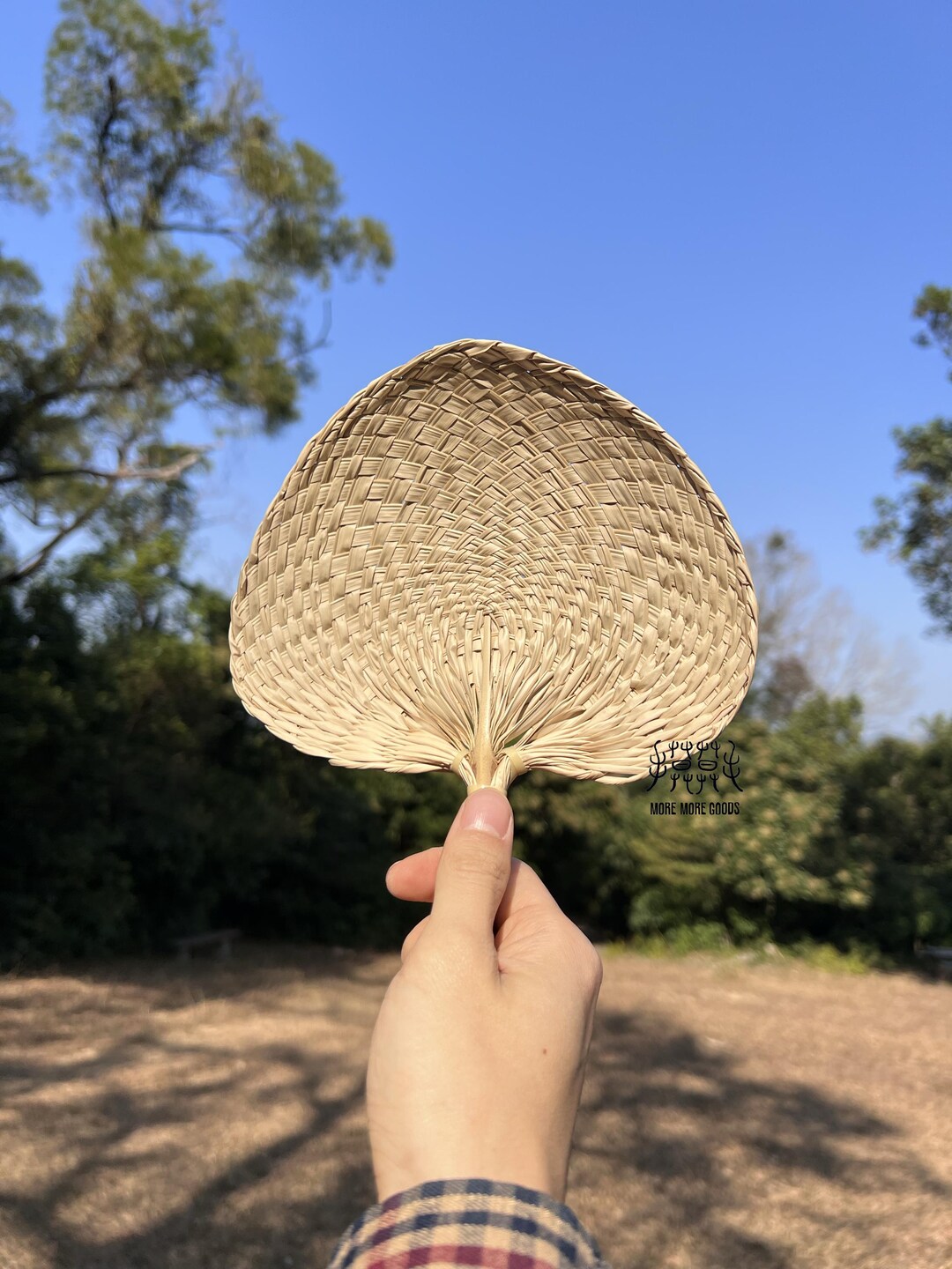 Natural Rattan Handcrafted Fan sustainably-harvested, Traditional ...