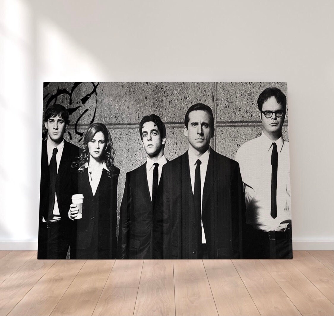 The Office Gang Motivation Success Canvas Wall Art Collection for Home ...