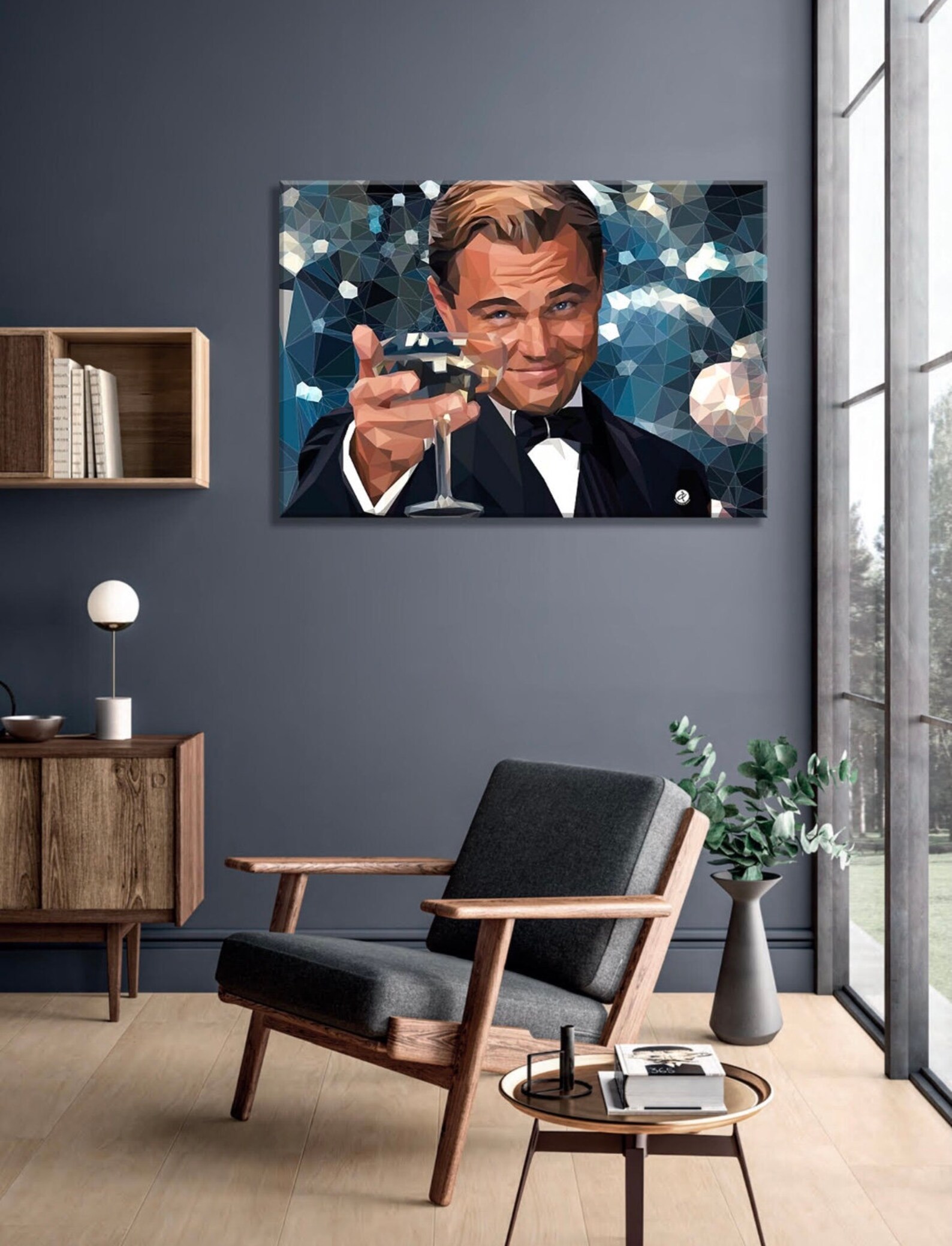 The Great G Wall Art Leo Dic Poster Great G Party Wall Decor Canvas ...