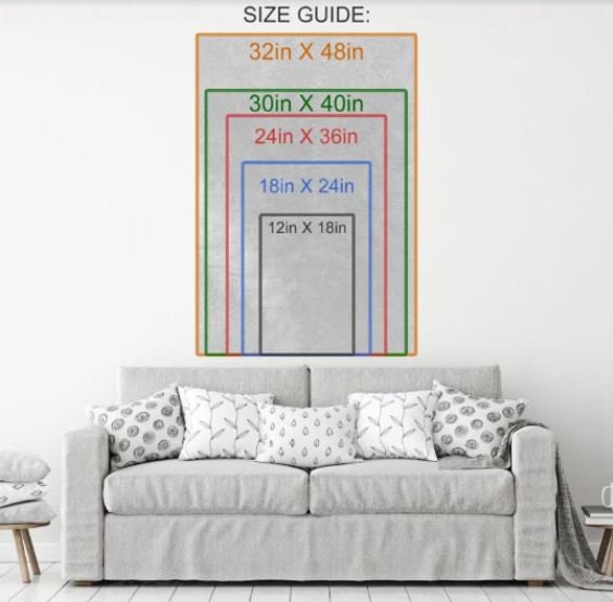 C-note Smoke Motivational Success Canvas Wall Art Collection | Etsy