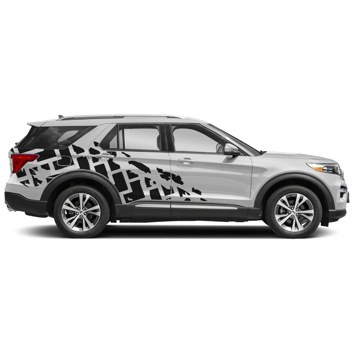 Sport Side Tire Trucks Stamp Decal Sticker Compatible With Ford ...