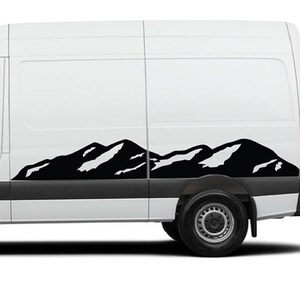 Mountains Graphics Stickers Decals Vinyl Compatible With Mercedes ...