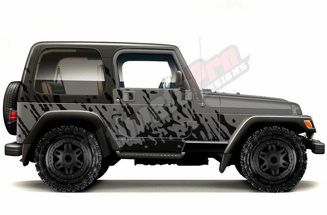 Mud Splash Sticker Sport Decal Compatible With Jeep Wrangler - Etsy