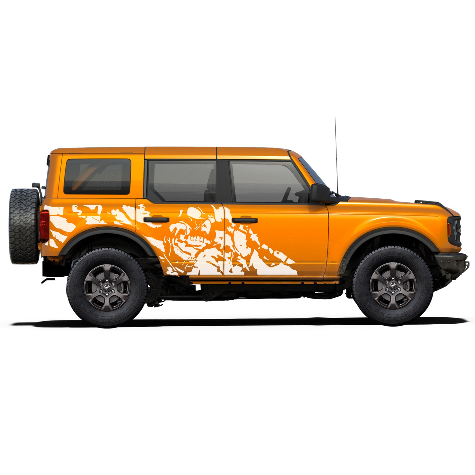 4x4 Nightmare Sticker Compatible With Ford Bronco SUV 2021 - Etsy