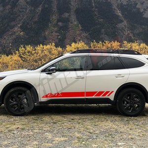 Pair of Decals Compatible With Subaru Outback Sport 2015 2019 2020 ...