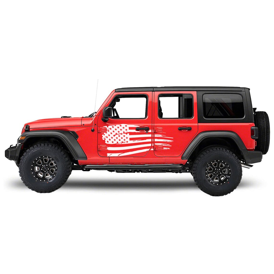 Sticker Flag Decal Compatible With Jeep Wrangler JL 2019 2020 - Etsy