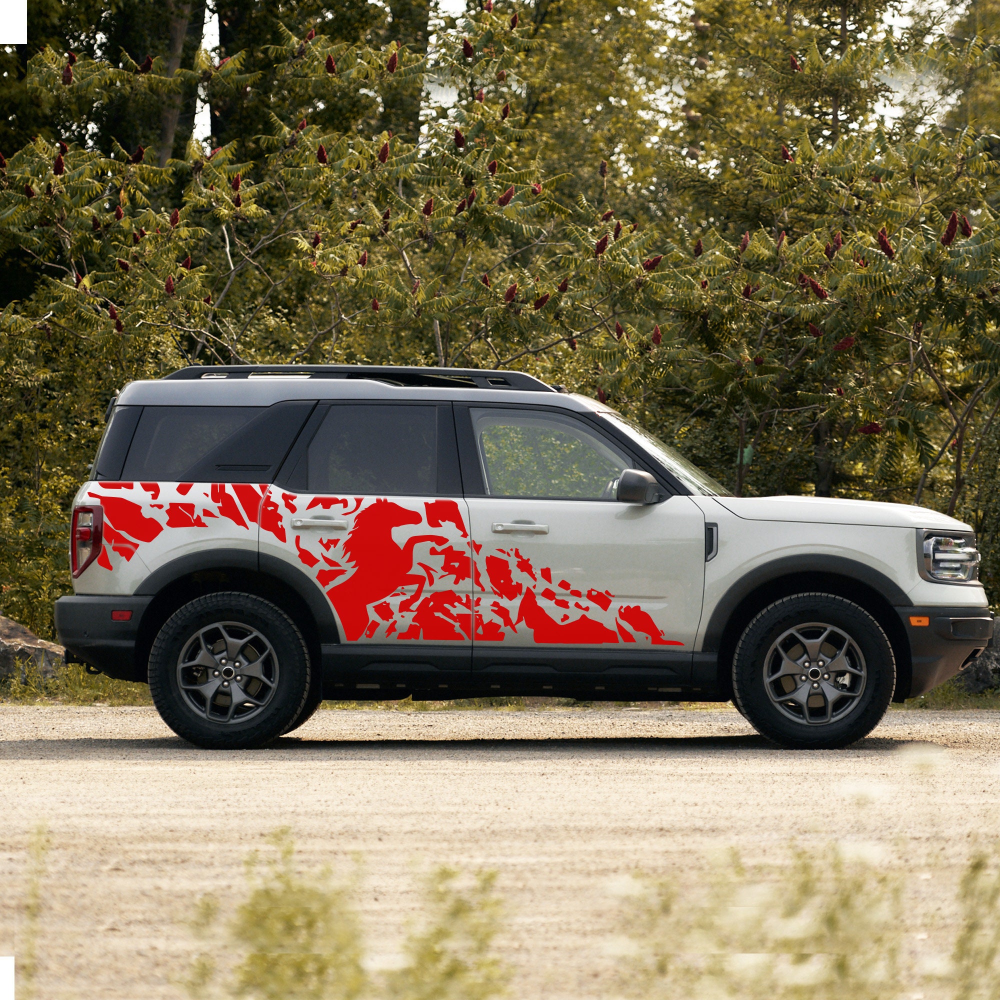 Nightmare Horse Sticker Compatible With Ford Bronco Horse Sport 2020 ...
