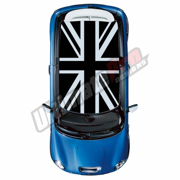 Mini Cooper Roof Decal - Etsy