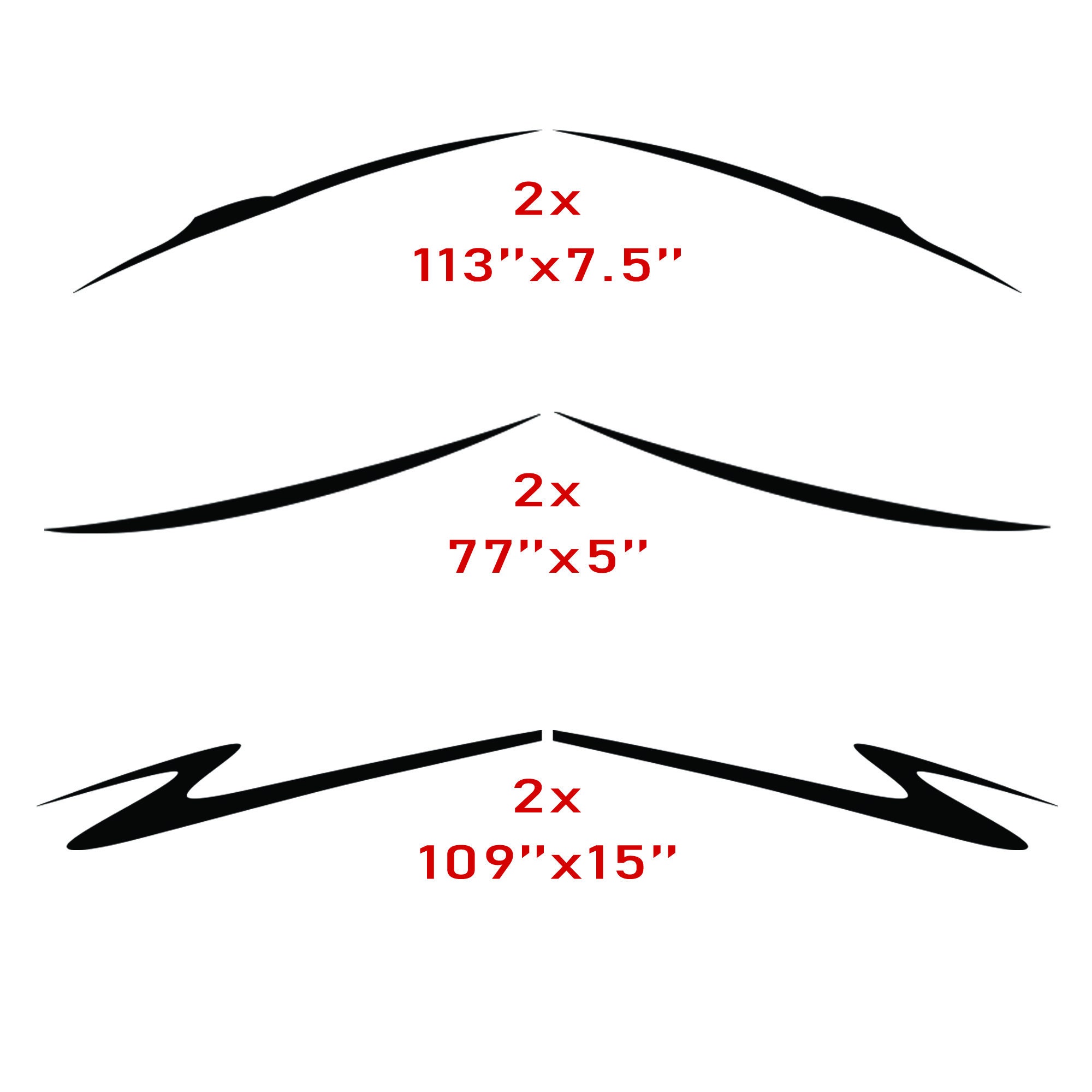 Replacement RV Motor Home Decals Graphics Vinyl Kits for Sunseeker 29 ...