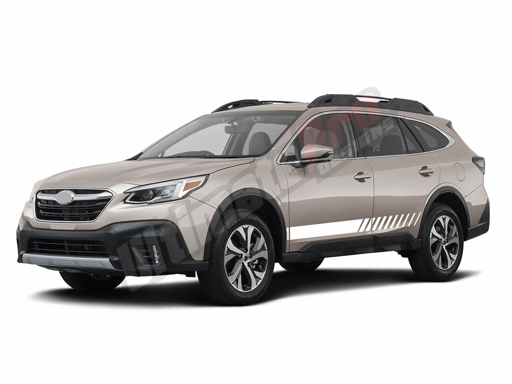 Pair of Decals Compatible With Subaru Outback Sport 2015 2016 2017 2018 ...