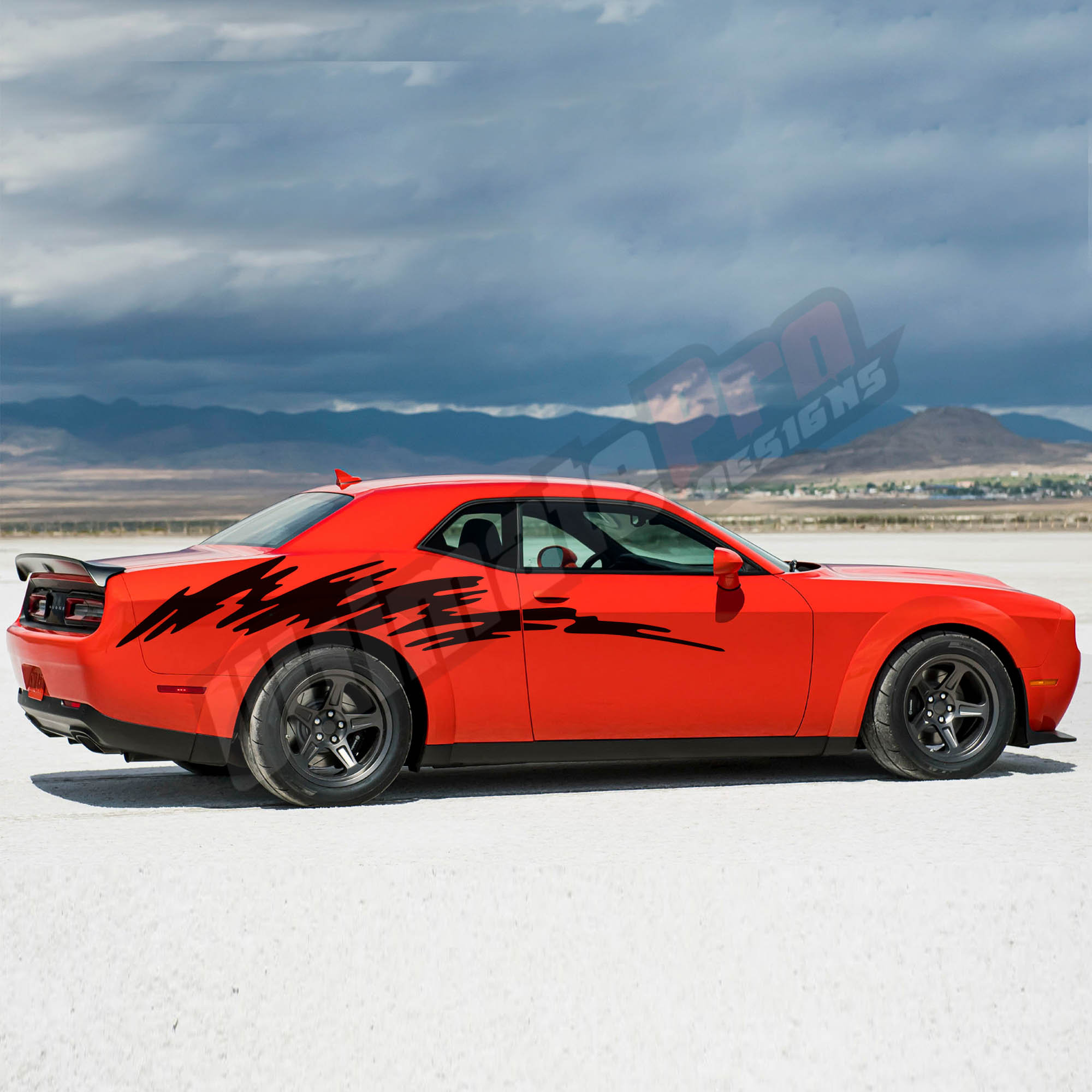 2x Decals Compatible With Dodge Challenger 2015 2016 2017 2018 - Etsy