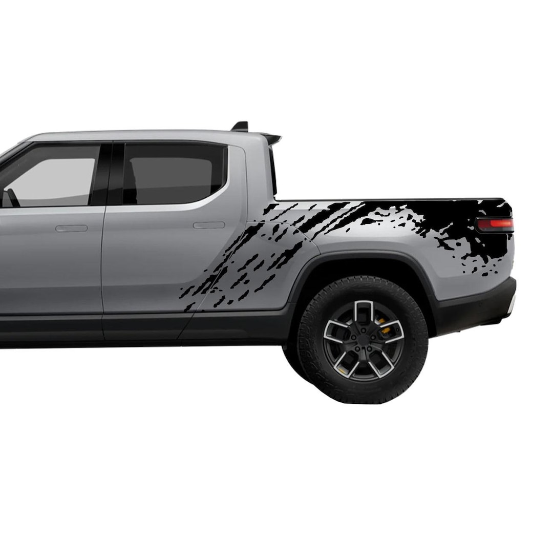 Bed Mud Splash Decals Stickers Vinyl Graphic Design Compatible With ...