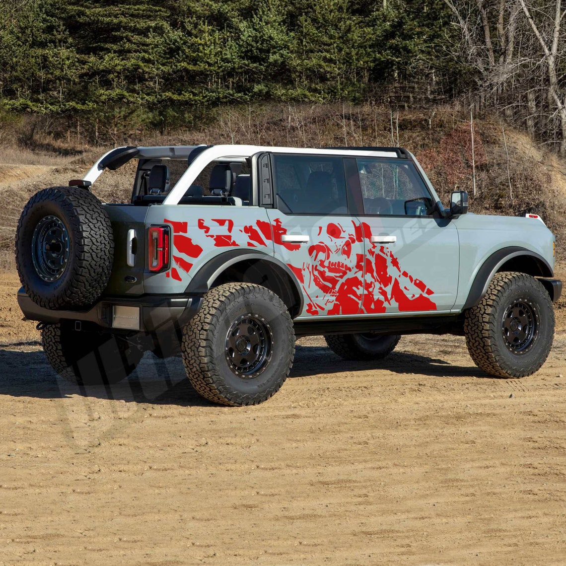 4x4 Nightmare Sticker Compatible With Ford Bronco SUV 2021 - Etsy