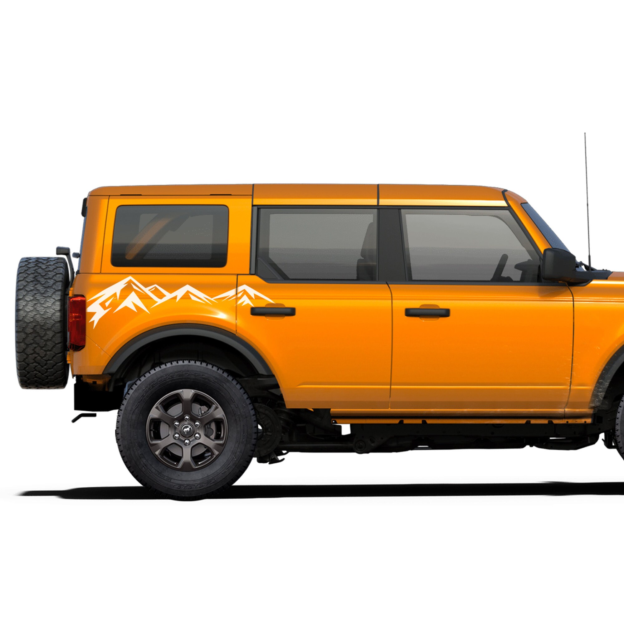 Sticker Vinyl Decal Compatible With Ford Bronco 2021 Side Bed | Etsy