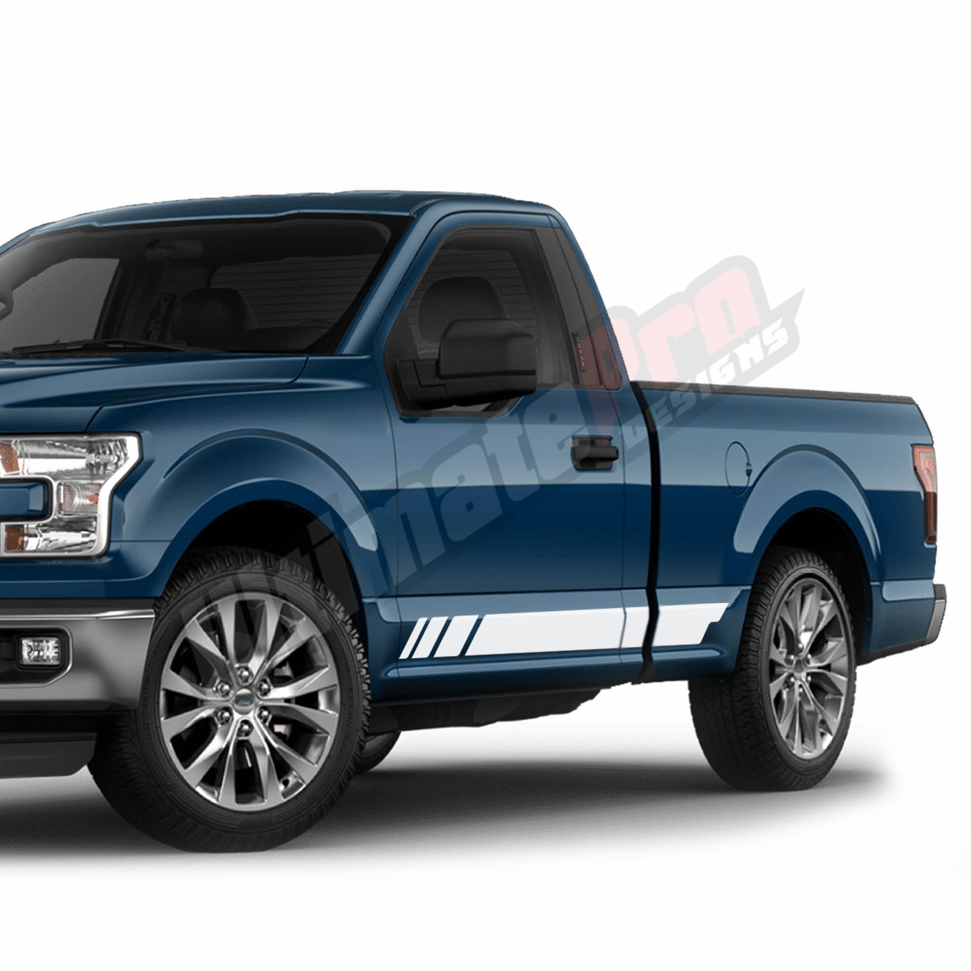 Racing Stripes Compatible With Ford F150 Regular Cab Sport | Etsy