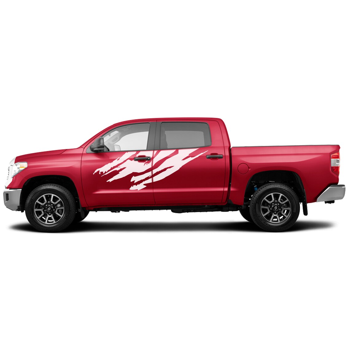 Sticker Sport Decal Vinyl Compatible With Toyota Tundra Crewmax Side ...
