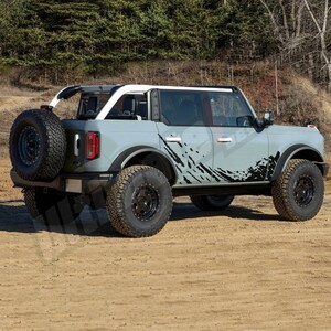 Splash Vinyl Sticker Compatible With Ford Bronco 2020 2021 SUV off Road ...