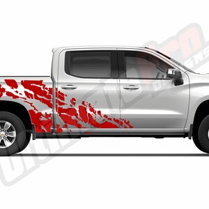 Nightmare Decal Sticker Sport Compatible With Chevrolet Silverado Crew ...