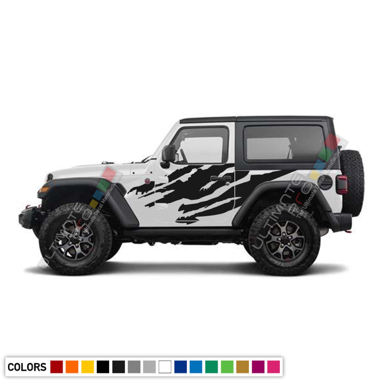 Side Doors Mud Splash Sticker Sport Decal Vinyl Compatible - Etsy