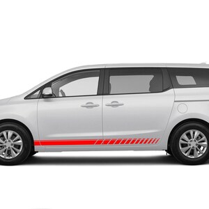 Sport Stripes Decal Sticker Vinyl Graphic Design Compatible With Kia ...