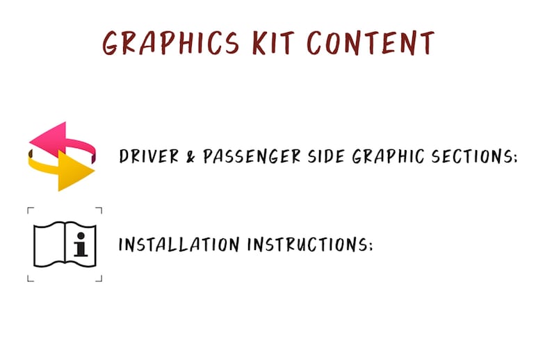 Nightmare Graphics Decals Stickers Vinyl Stripes Compatible With Mazda ...