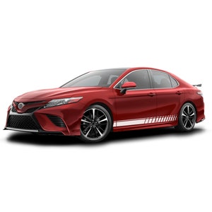 2x Stripes Decal Compatible With Toyota Camry LE 2017 - 2021 Sticker ...