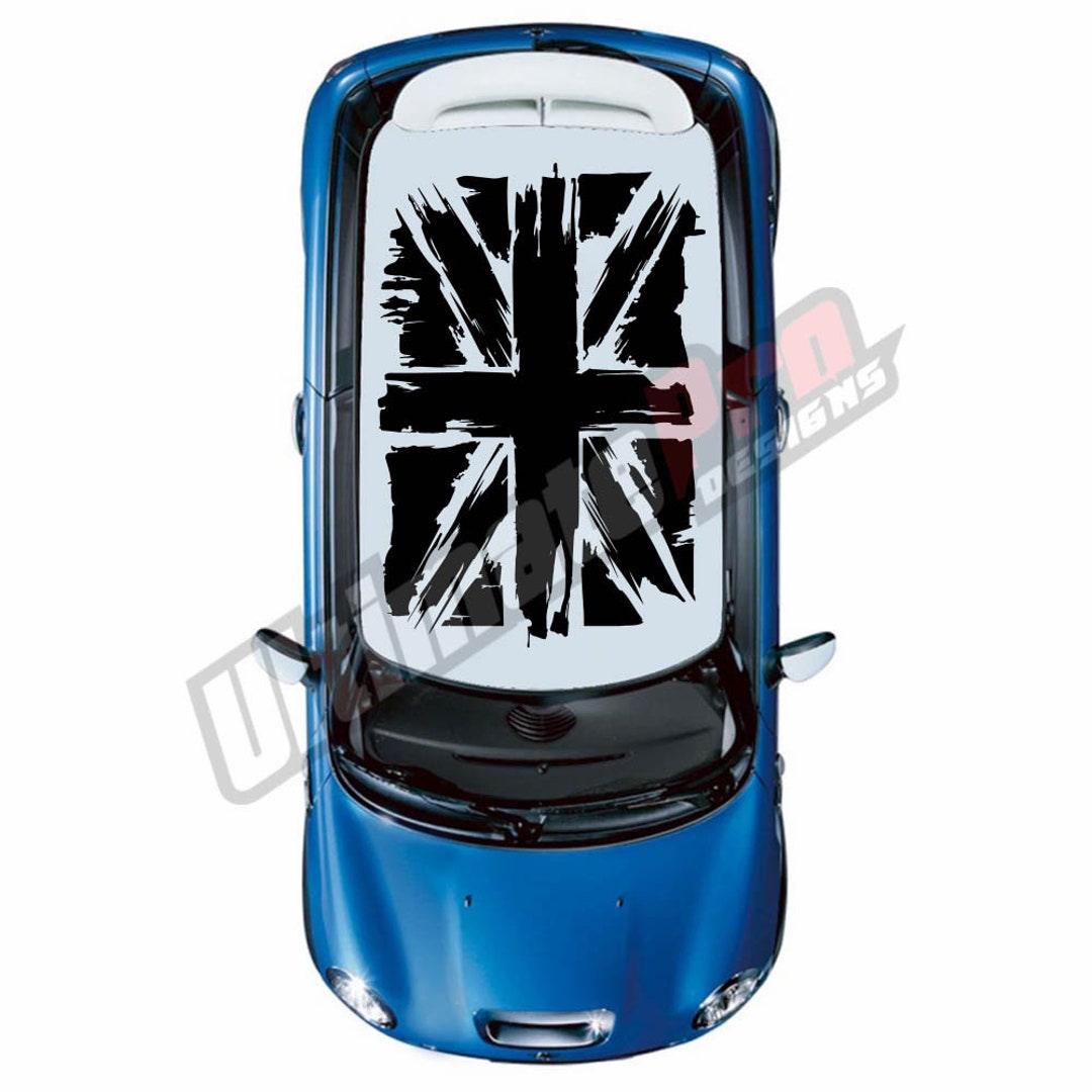 Front Hood Decal United Kingdom Sticker Compatible With Mini Cooper ...