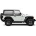 Racing Sport Decal Compatible With Jeep Wrangler JL 2 Doors JK 2019 ...
