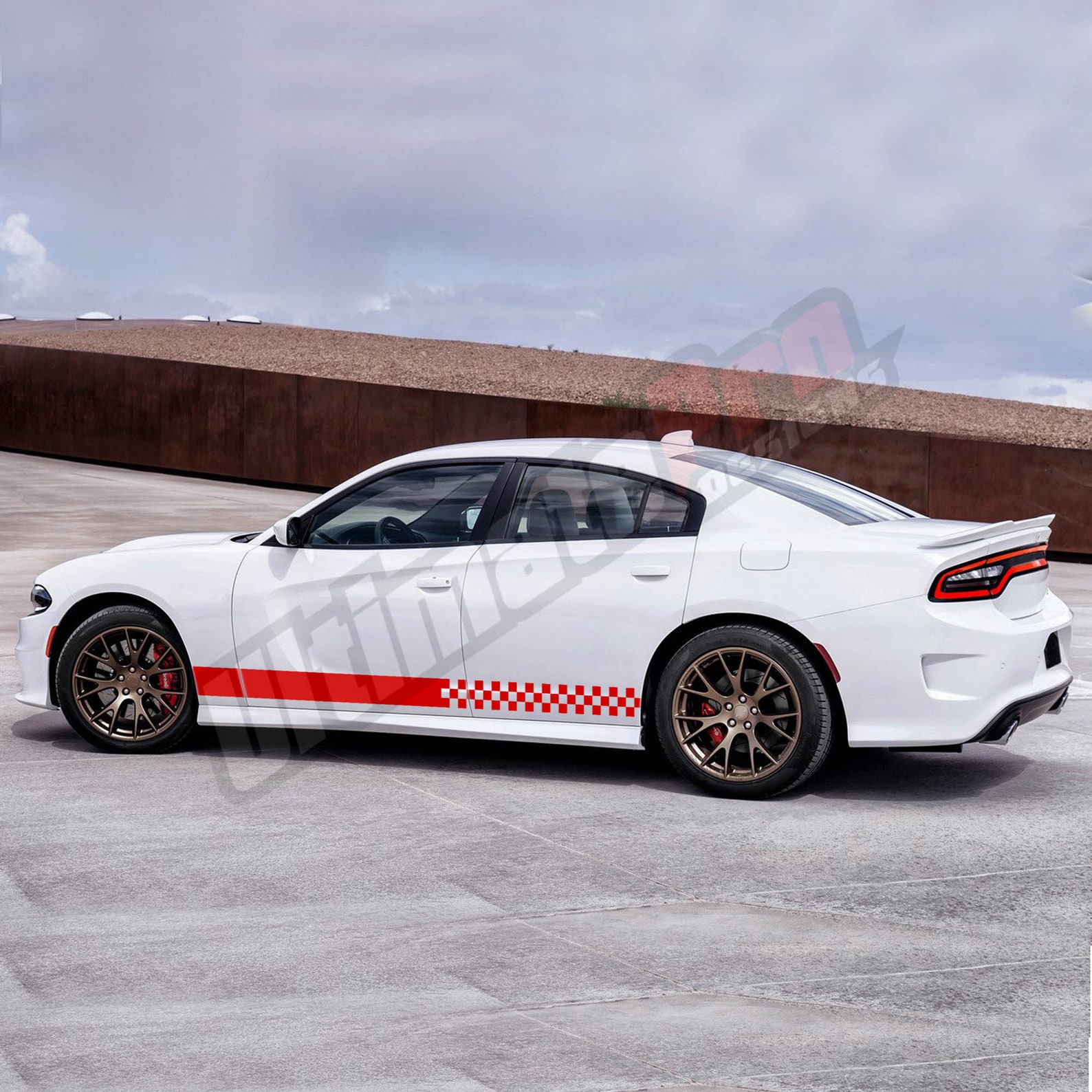 2x Decal Sticker Vinyl Compatible with Dodge Charger Sport | Etsy