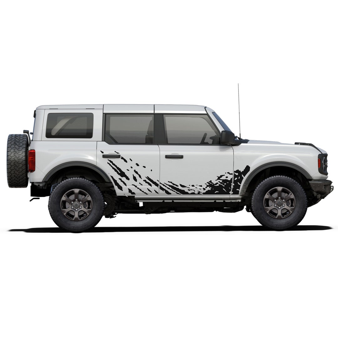 Splash Vinyl Sticker Compatible With Ford Bronco 2020 2021 SUV off Road ...