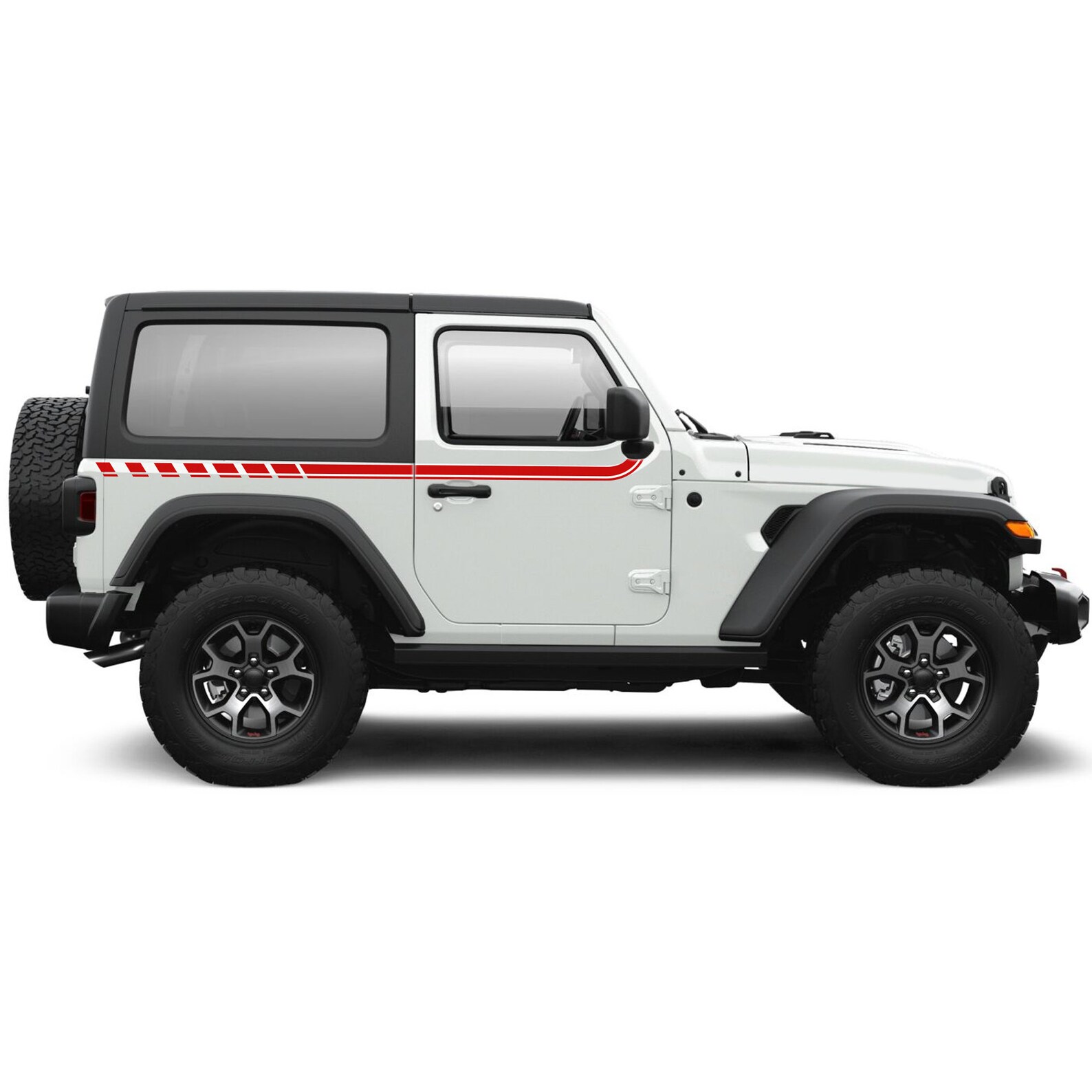Racing Sport Decal Compatible With Jeep Wrangler JL 2 Doors JK - Etsy
