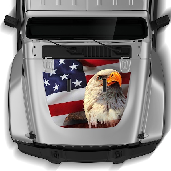 Eagle Hood Decal - Etsy