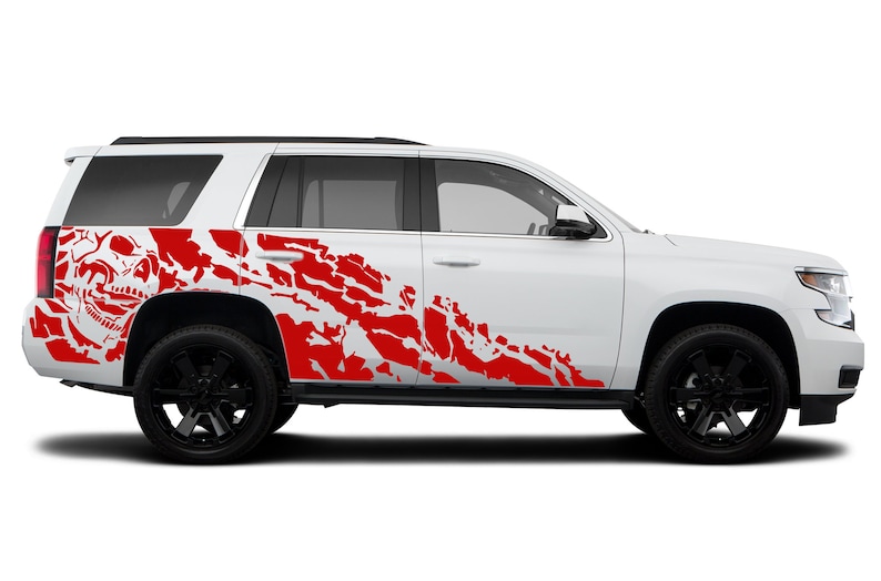Nightmare Graphics Stickers Decals Compatible With Chevrolet Tahoe 2015 ...