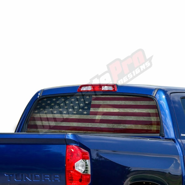 Toyota Tundra Rear Window Decal - Etsy