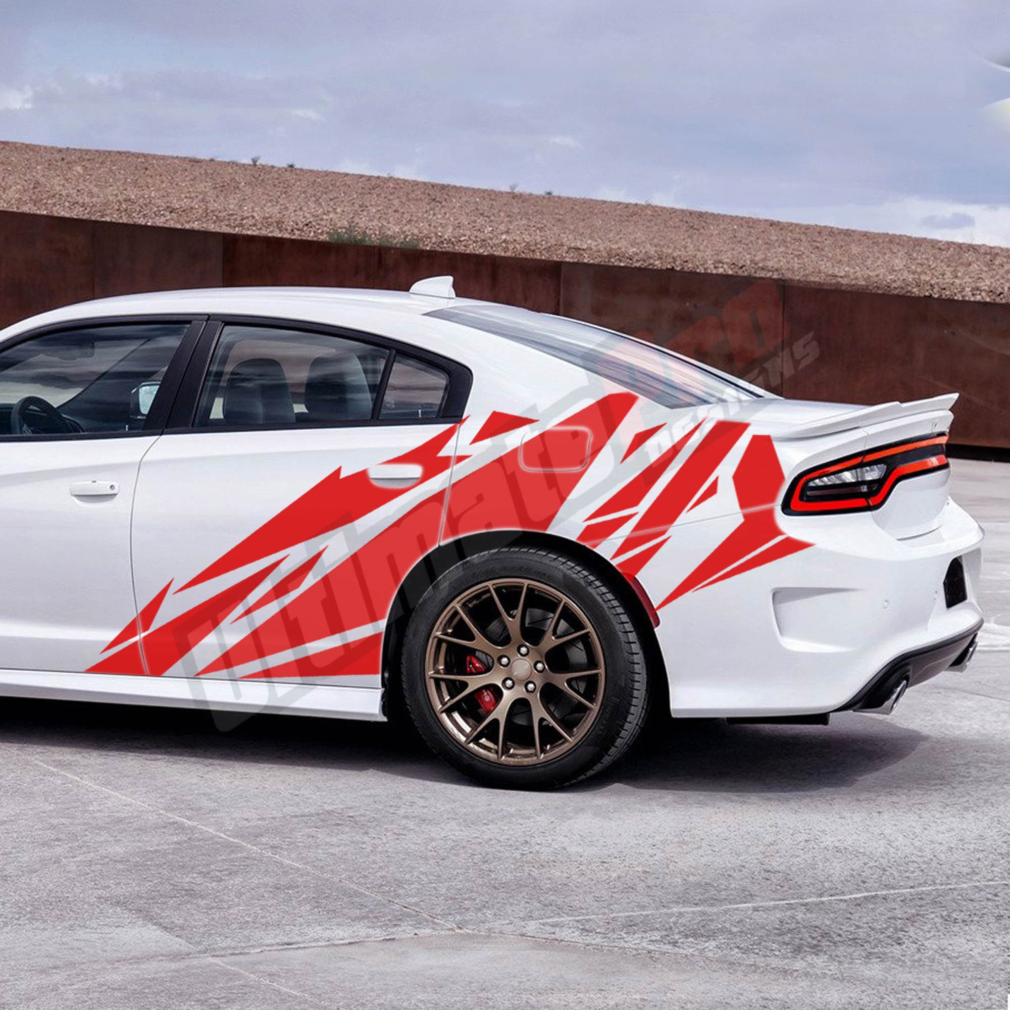 Wrap Decal Sticker Vinyl Compatible With Dodge Charger Sport | Etsy