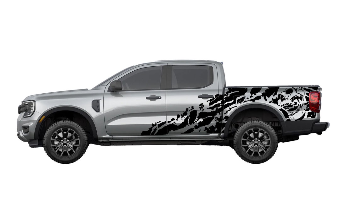 Nightmare Skull Decal Sticker Graphic Design Compatible With Ford ...