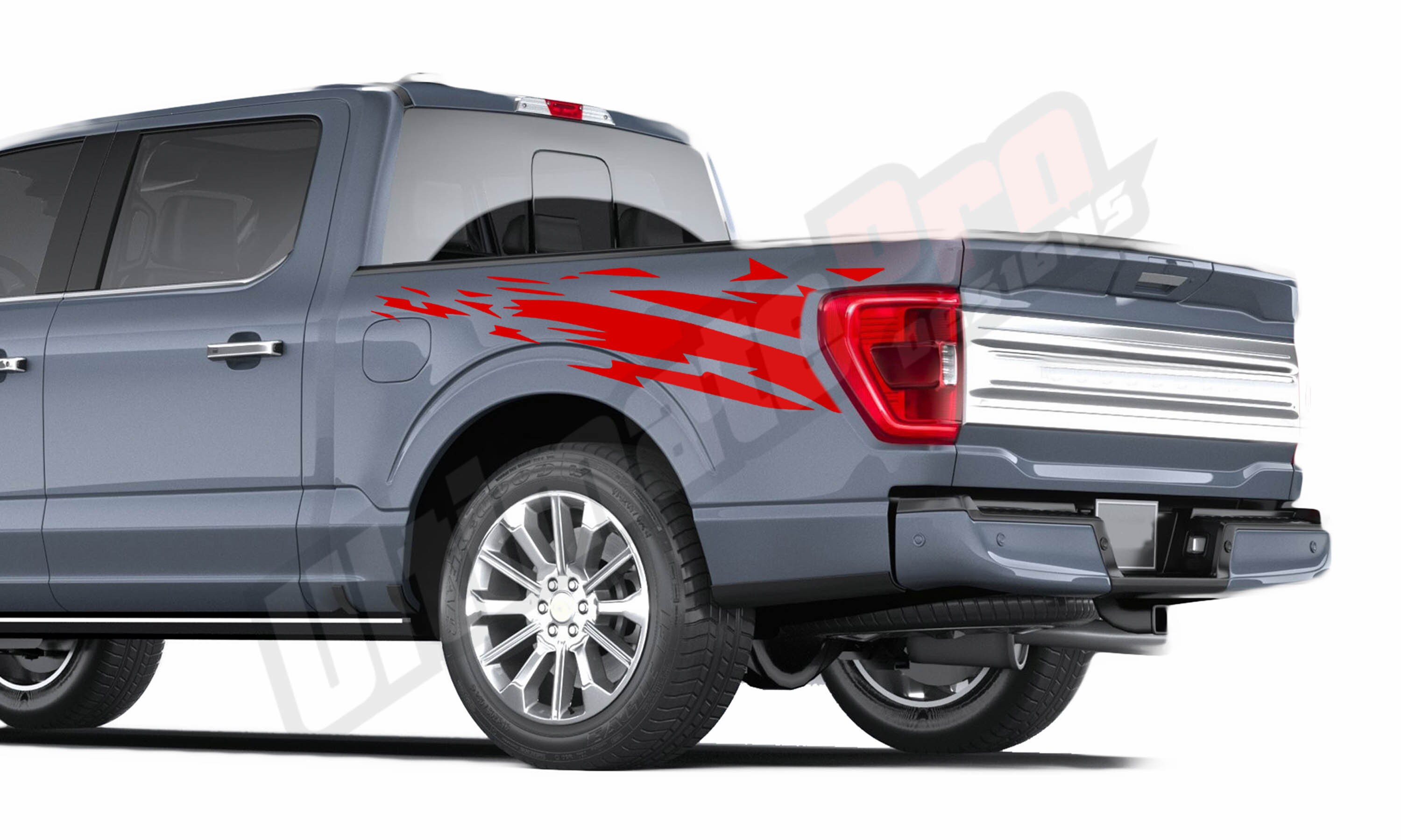 Modern Bed Sticker Decal Scratches Vinyl Compatible With Ford - Etsy