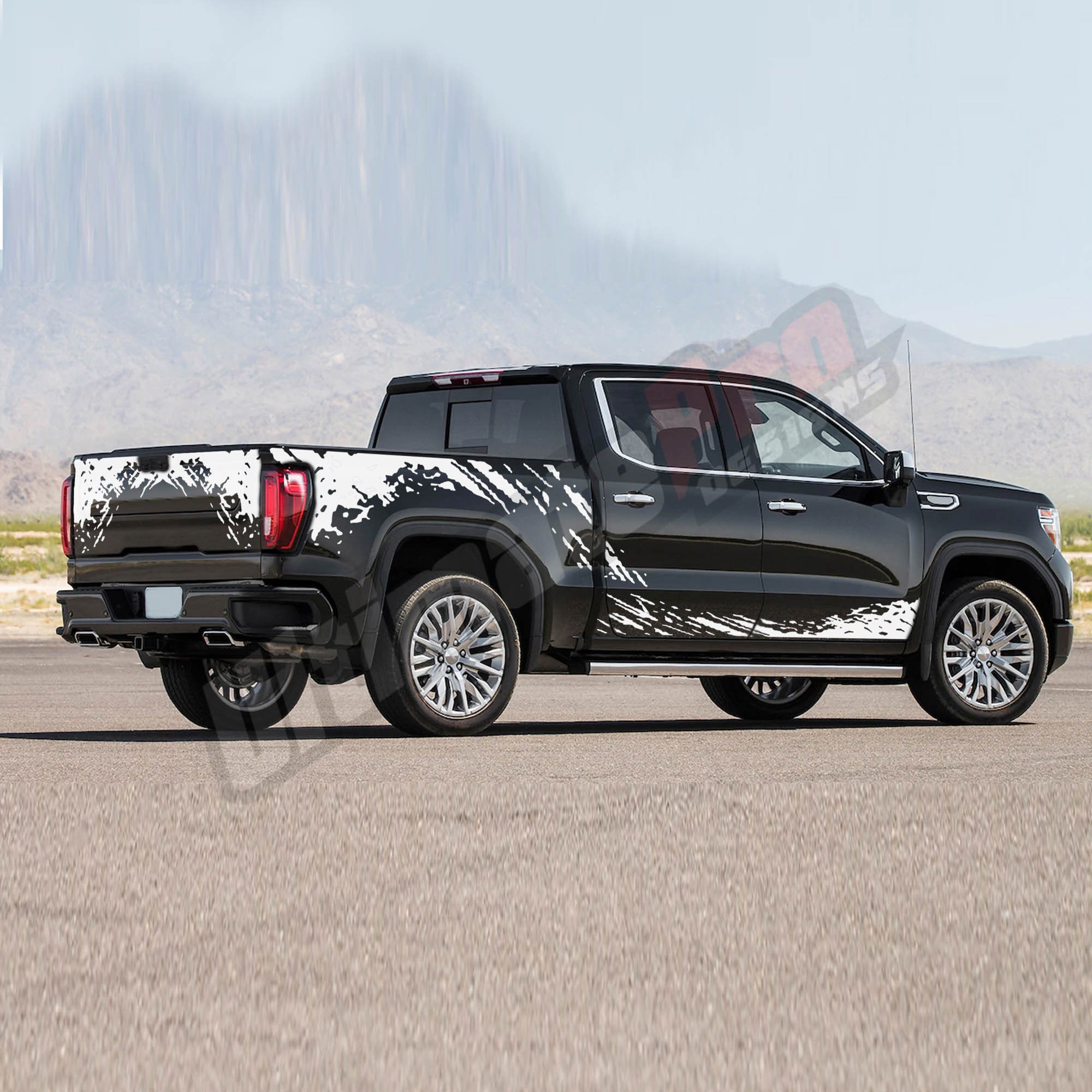 5 X Mud Splash Sticker Sport Decal Vinyl Side Bed Tailgate - Etsy