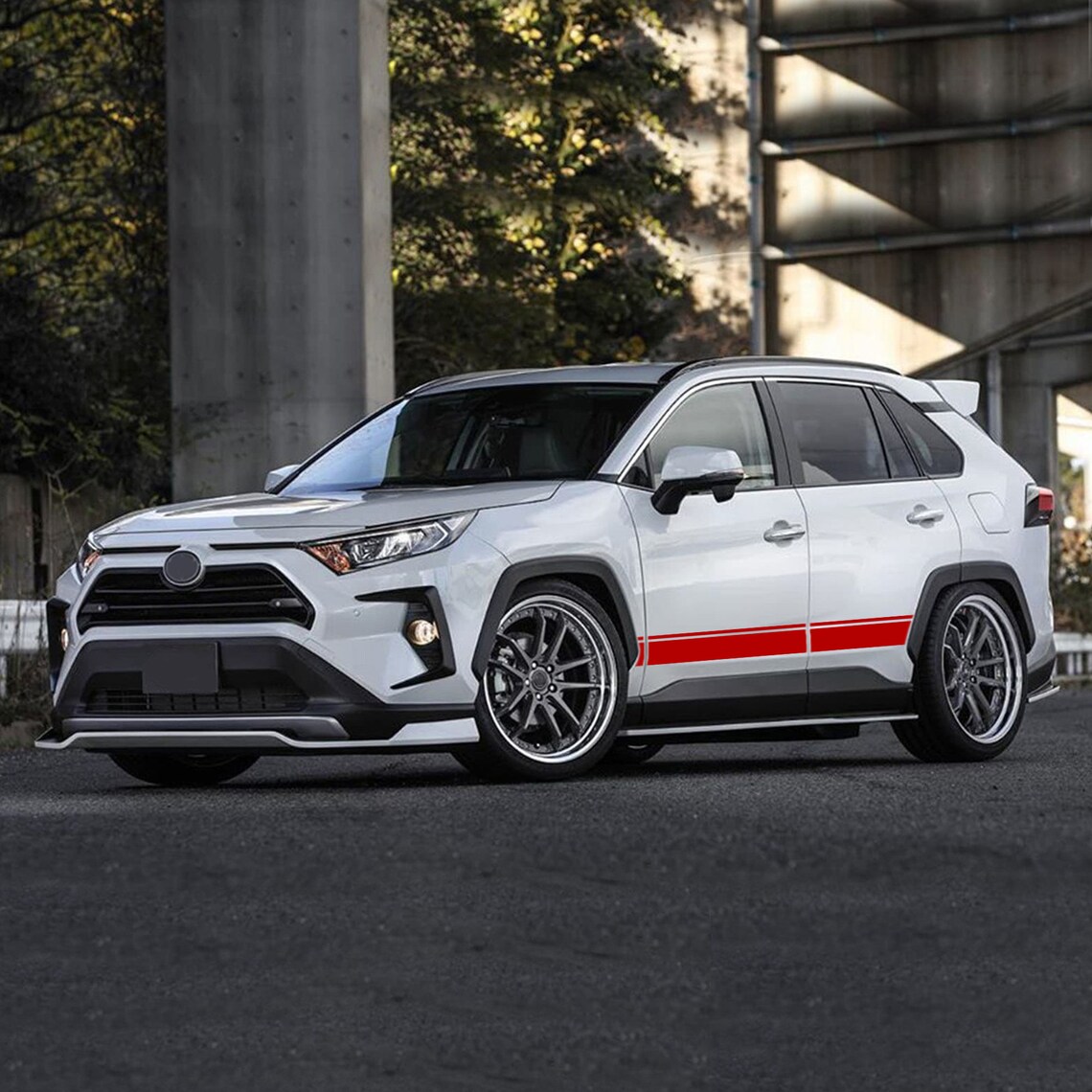 Sport Stripe Sticker Decal Vinyl Compatible With Toyota Rav4 - Etsy