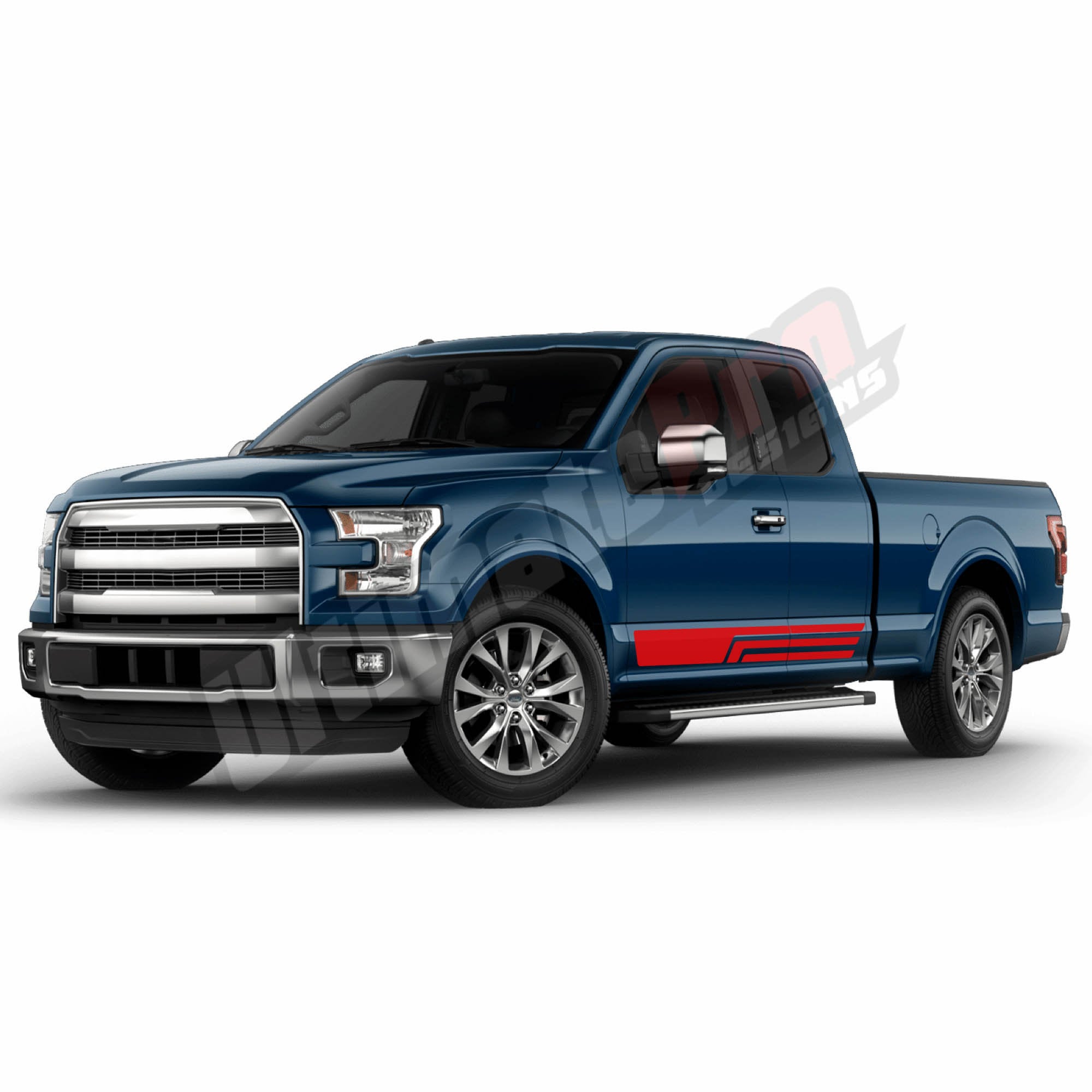 Sport Sticker Compatible With Ford F150 Super Cab 2009 - Present Sport ...