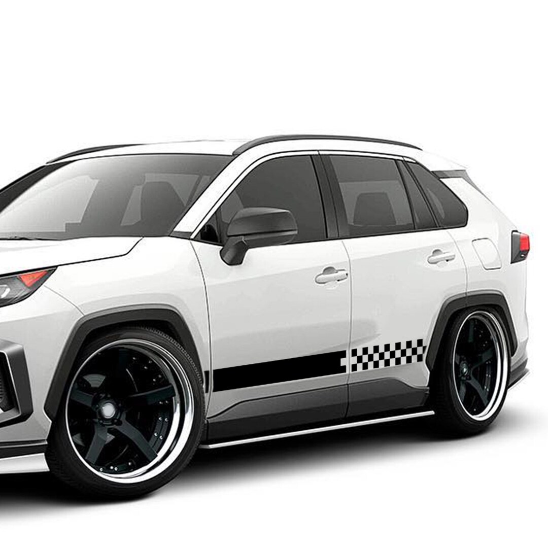 Finishing Sport Decal Vinyl Compatible With Toyota Rav4 2019 2020 SUV ...